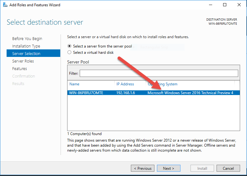 Active Directory Domain Services Installation on Windows Server 2016 Technical Preview 4 ...
