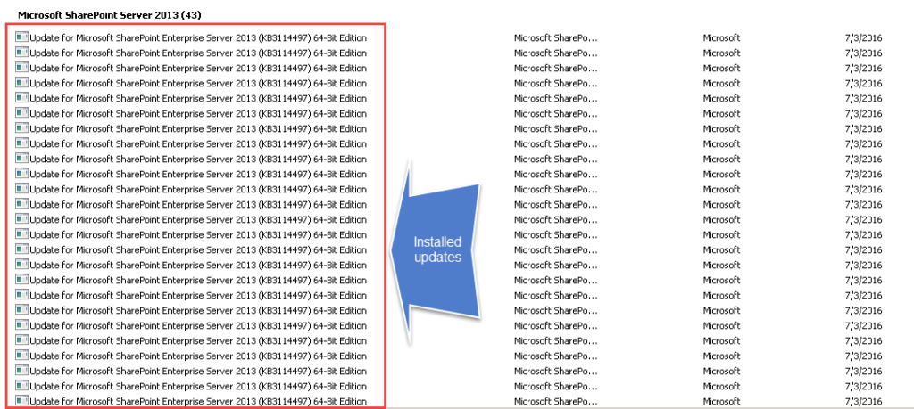 Patching a SharePoint 2013 farm: Step-by-Step Installation guide. – Vignesh's SharePoint Thoughts