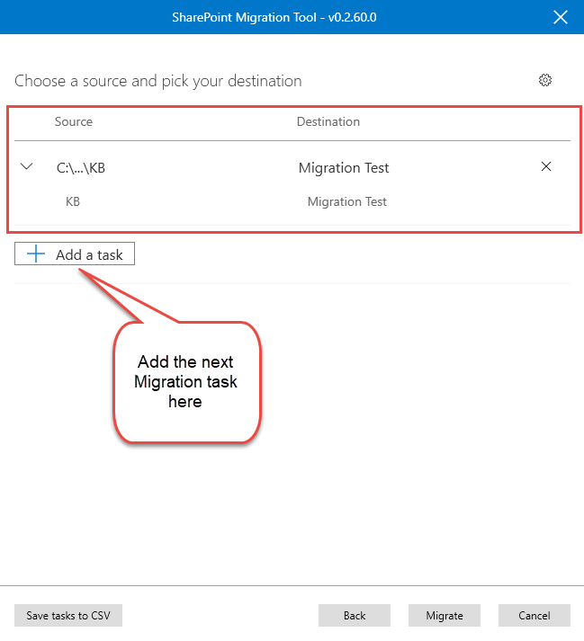 Get to know the new Microsoft SharePoint Migration Tool: – Vignesh's ...
